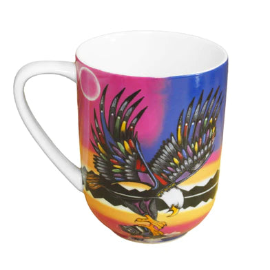 Jessica Somers Eagle Porcelain Mug | Tricia's Gems